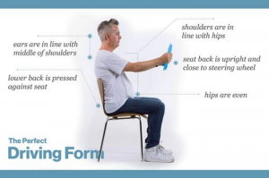 How to Sit When Driving to Relieve Neck and Lower Back Pain