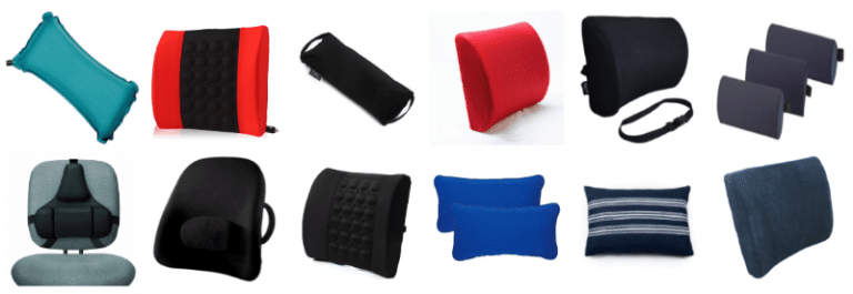 Best Lumbar Back Support Cushions for Cars and Office Chairs 2019